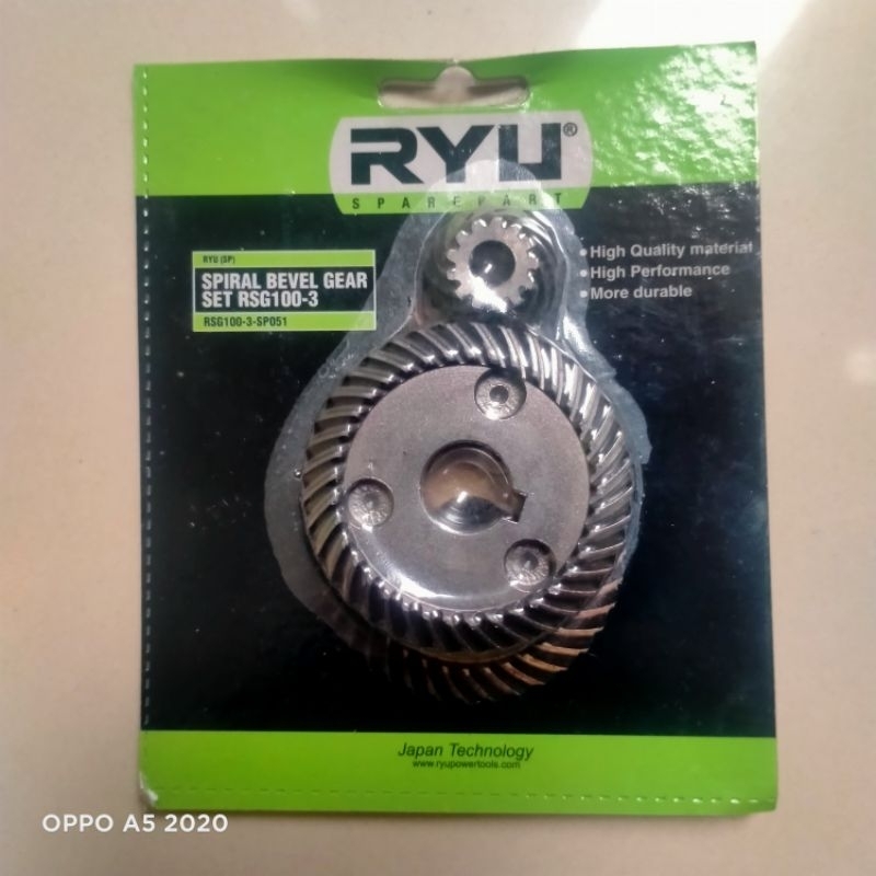 Jual Gear Gerinda Ryu RSG 100-3 Original(satu set)/Gigi nanas Ryu satu ...