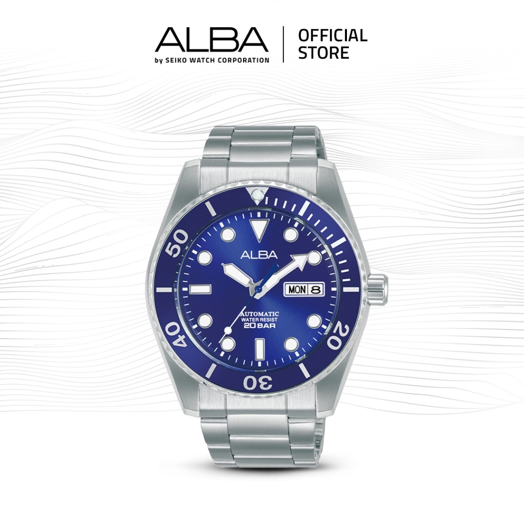 Jual ALBA Automatic Collection Jam Tangan Pria AL4359 AL4363 Bisnis ...