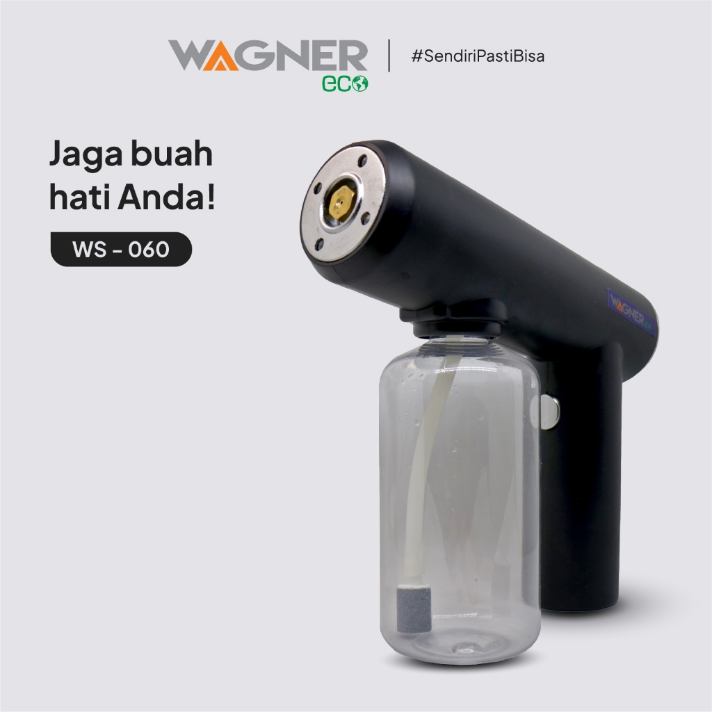 Jual WAGNER ECO Cordless Nano Spray Gun Disinfectant + UV Lighting (WS ...