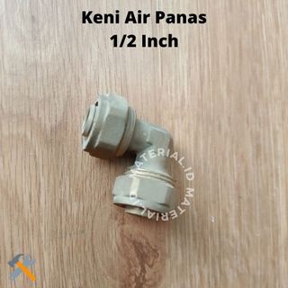 Jual Knee Keni Air Panas Wespex 1/2 Inch Polos In 16 mm elbow Sambung ...