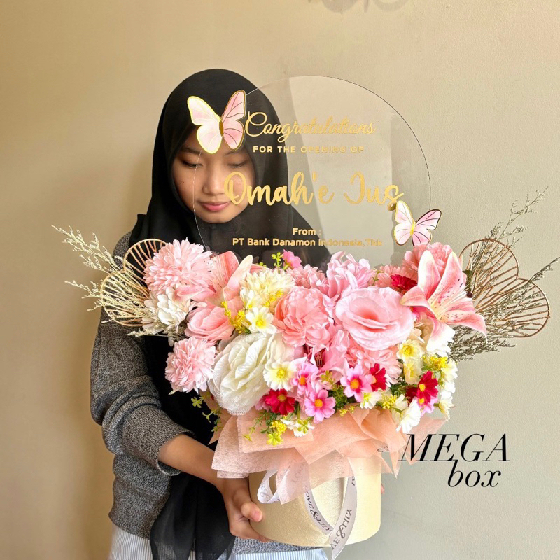 Jual [READY] Hadiah Bunga Ulang Tahun Birthday Pacar Istri Mega Box ...
