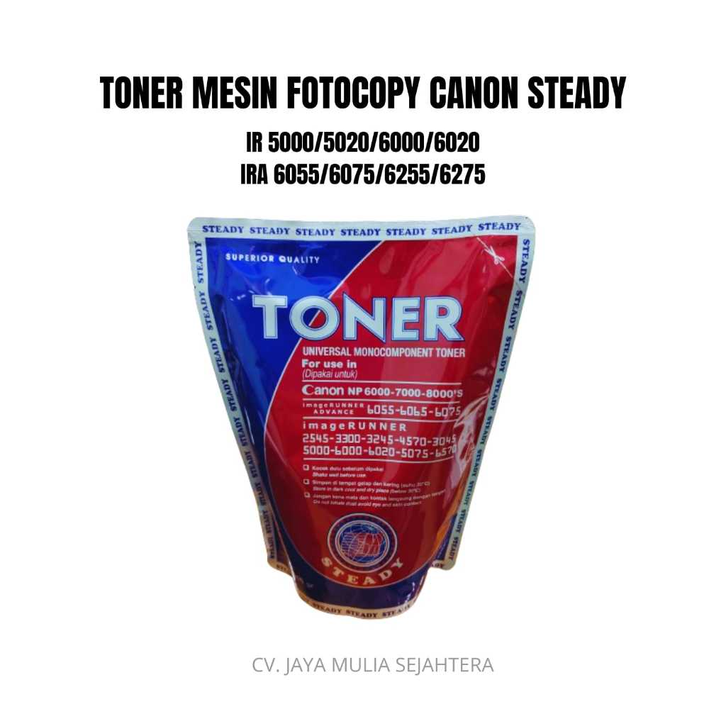 Jual Toner Steady Biru Merah Mesin Fotocopy Canon IR 5000 6000 IRA 6075 ...