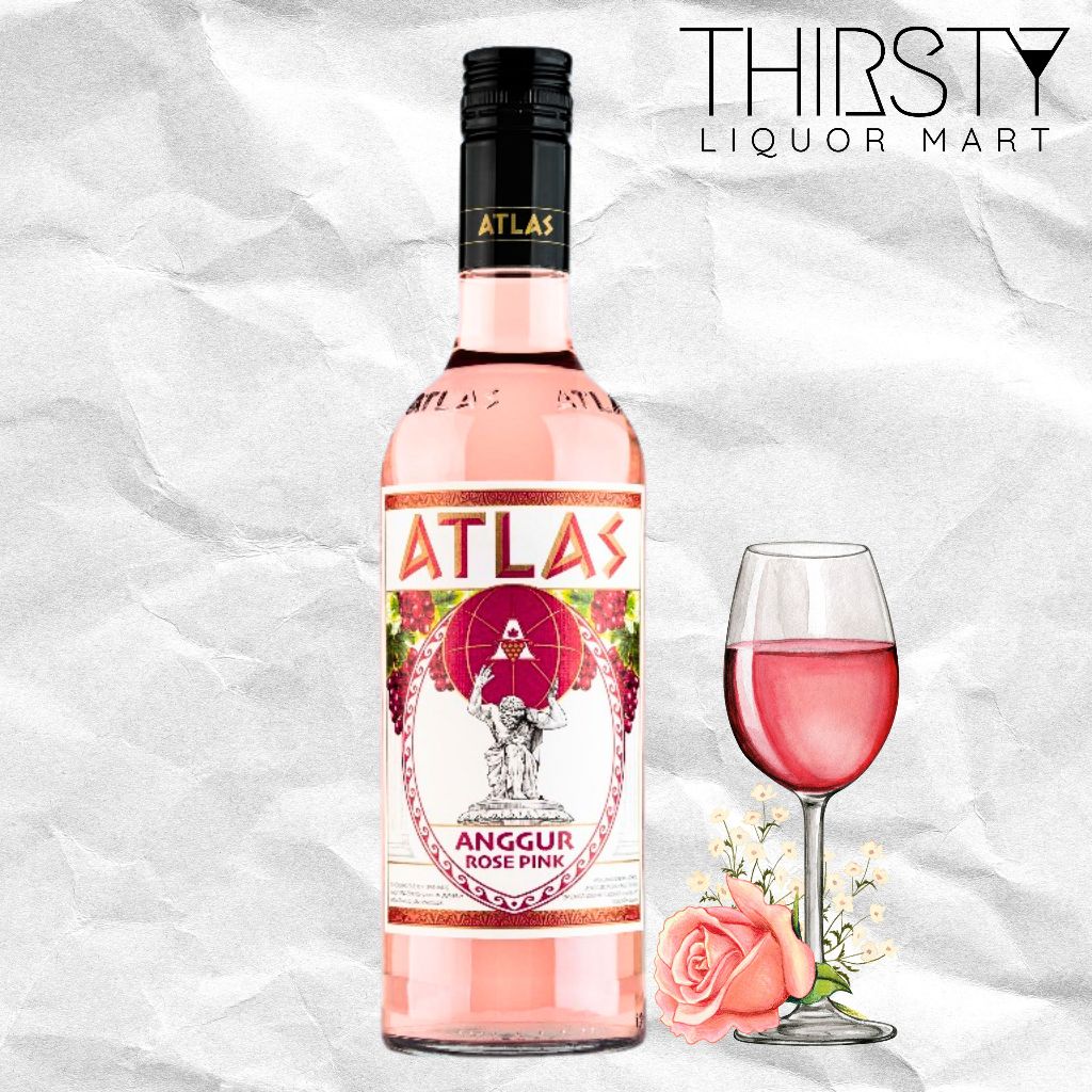 Jual ATLAS Anggur Rose Pink 620ml | Shopee Indonesia