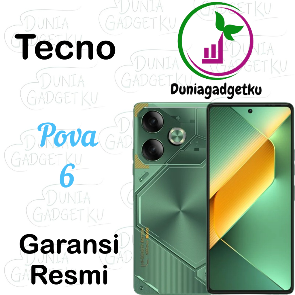 Jual Tecno Pova 6 [8/256 GB] [12/256 GB] Garansi Resmi Tecno Indonesia ...