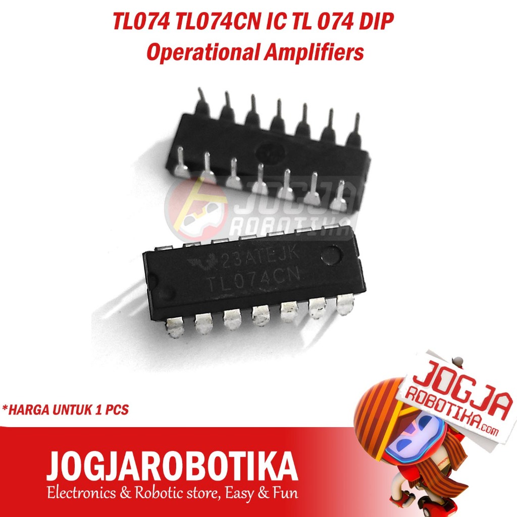 Jual TL074 TL074CN IC TL 074 DIP Operational Amplifiers | Shopee Indonesia