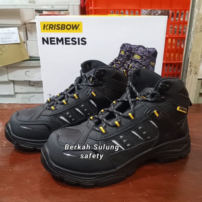 Jual Sepatu Safety Krisbow Nemesis Berkualitas Original 100% Krisbow ...