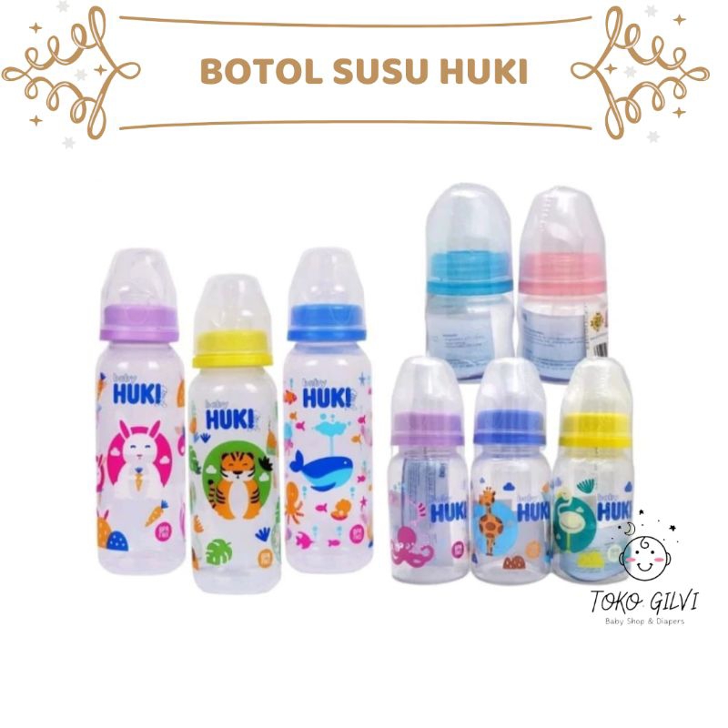 Jual Botol Susi Huki 60ml 120ml 240ml PP SP Round Orthodontic Dot ...