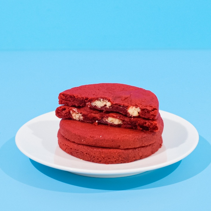 Jual Red Velvet Cream Cheese Cookie | Soft Cookies | Kue Hampers ...