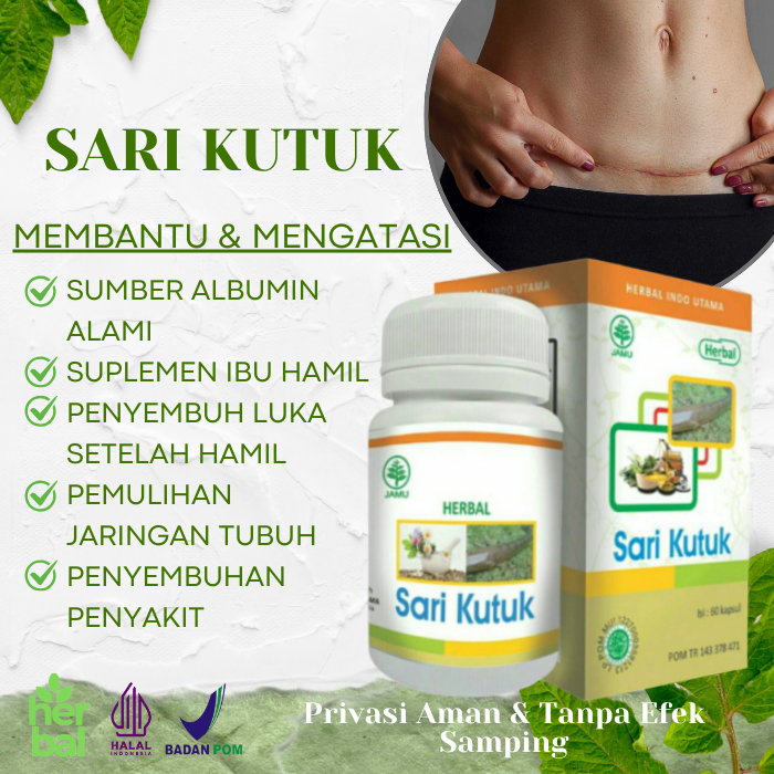 Jual Obat Herbal Kapsul Pil Sari Kutuk Gabus Untuk Pasca Bekas Operasi ...
