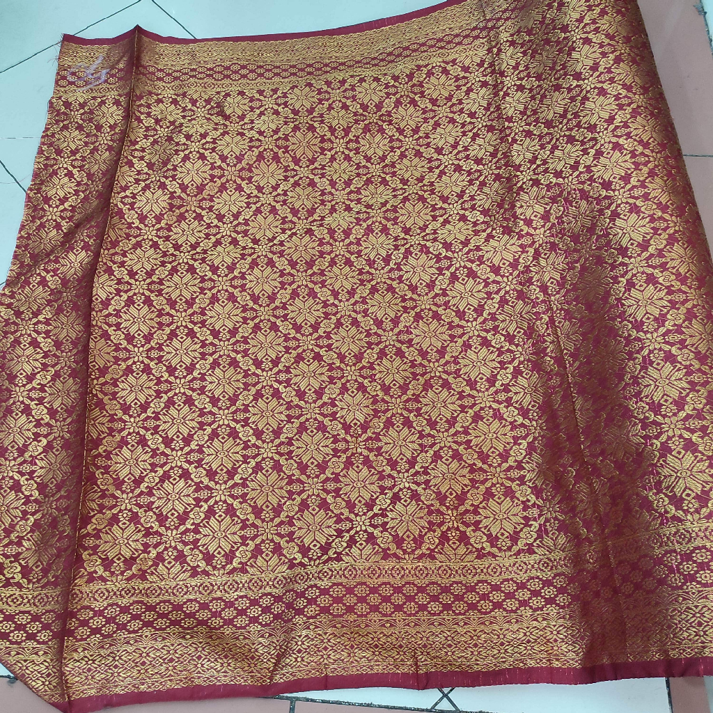 Jual Songket samping melayu // rumpak melayu // kain songket samping ...