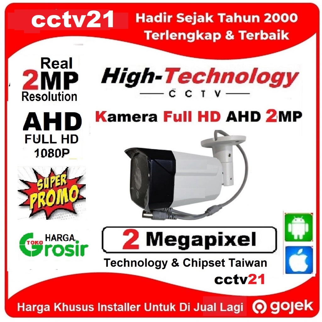 Jual CCTV / Camera / 2MP Outdoor High Technology Full HD 1080P Harga ...