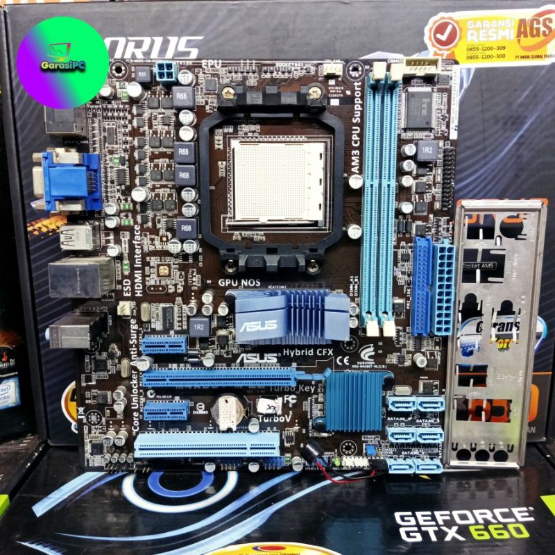 Jual Motherboard AMD Asus Socket AM3 Slot Memory RAM DDr3 ( MINUS ...