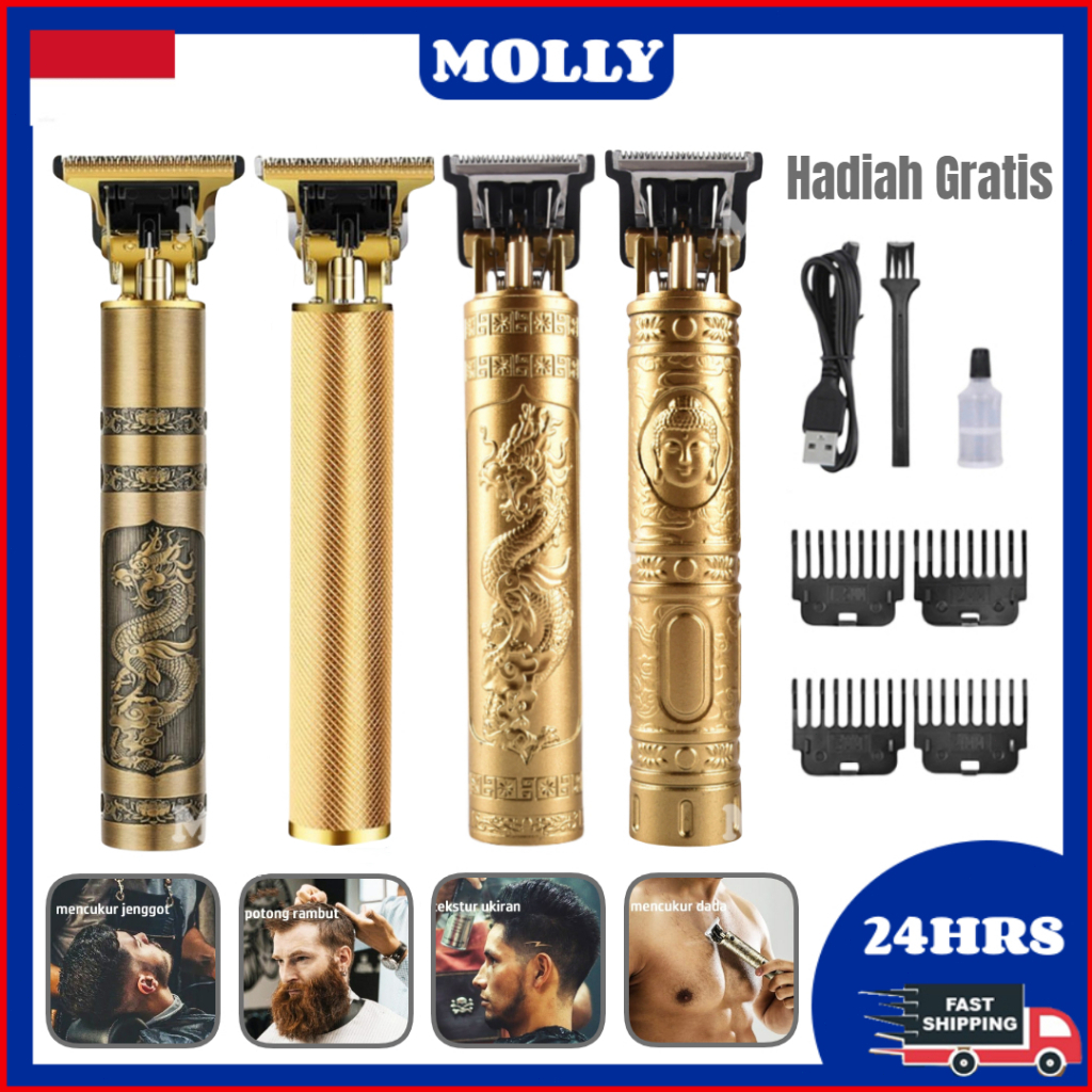 Jual 【COD】Alat Cukur Rambut Elektrik Alat Cukur Kumis Dan Jenggot Listrik Mesin Cukur Rambut Cas ...