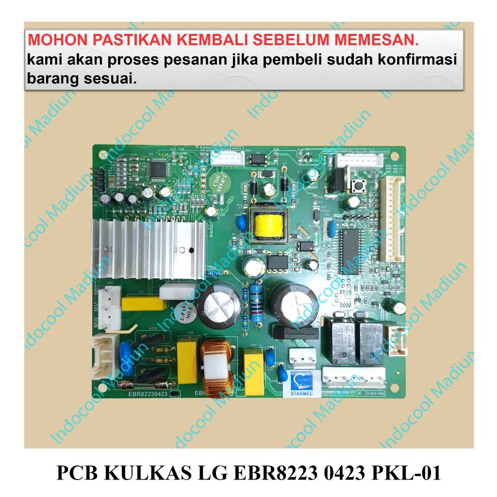 Jual PKLG1 MODUL KULKAS / PANEL / PCB KULKAS LG EBR8223 0423 PKL-01 ...
