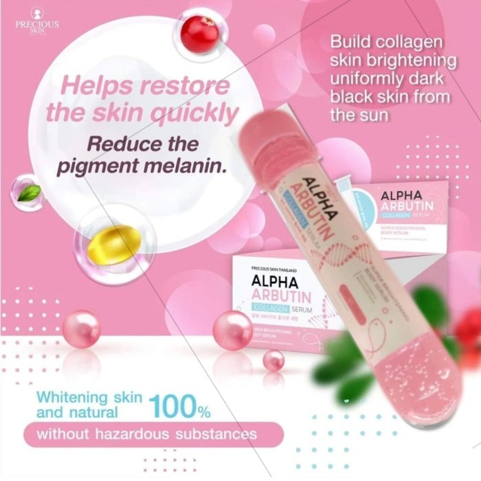 Jual Alpha Arbutin Collagen serum Precious Skin Thailand | Shopee Indonesia