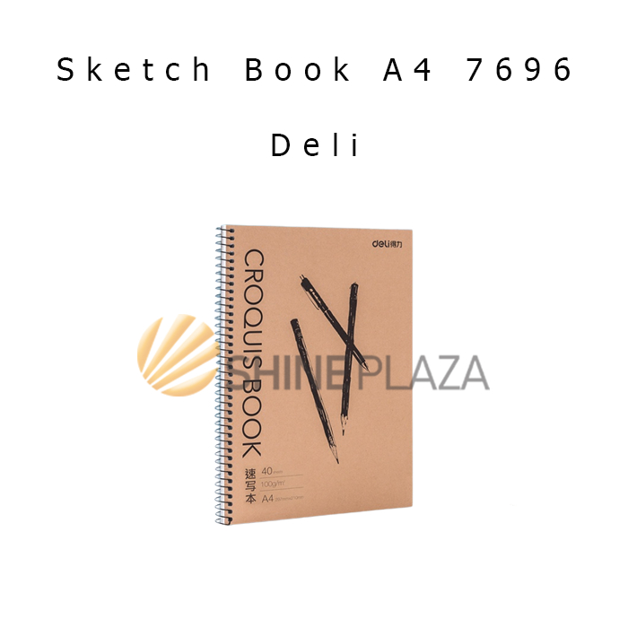 Jual Sketchbook Sketch Drawing Book A4 Deli 7696 - Kertas Buku Gambar ...