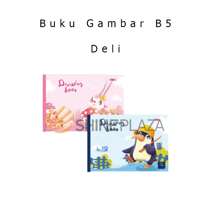 Jual Buku Gambar B5 Deli 73377 - Drawing Book Kertas Tebal Tidak Tembus ...