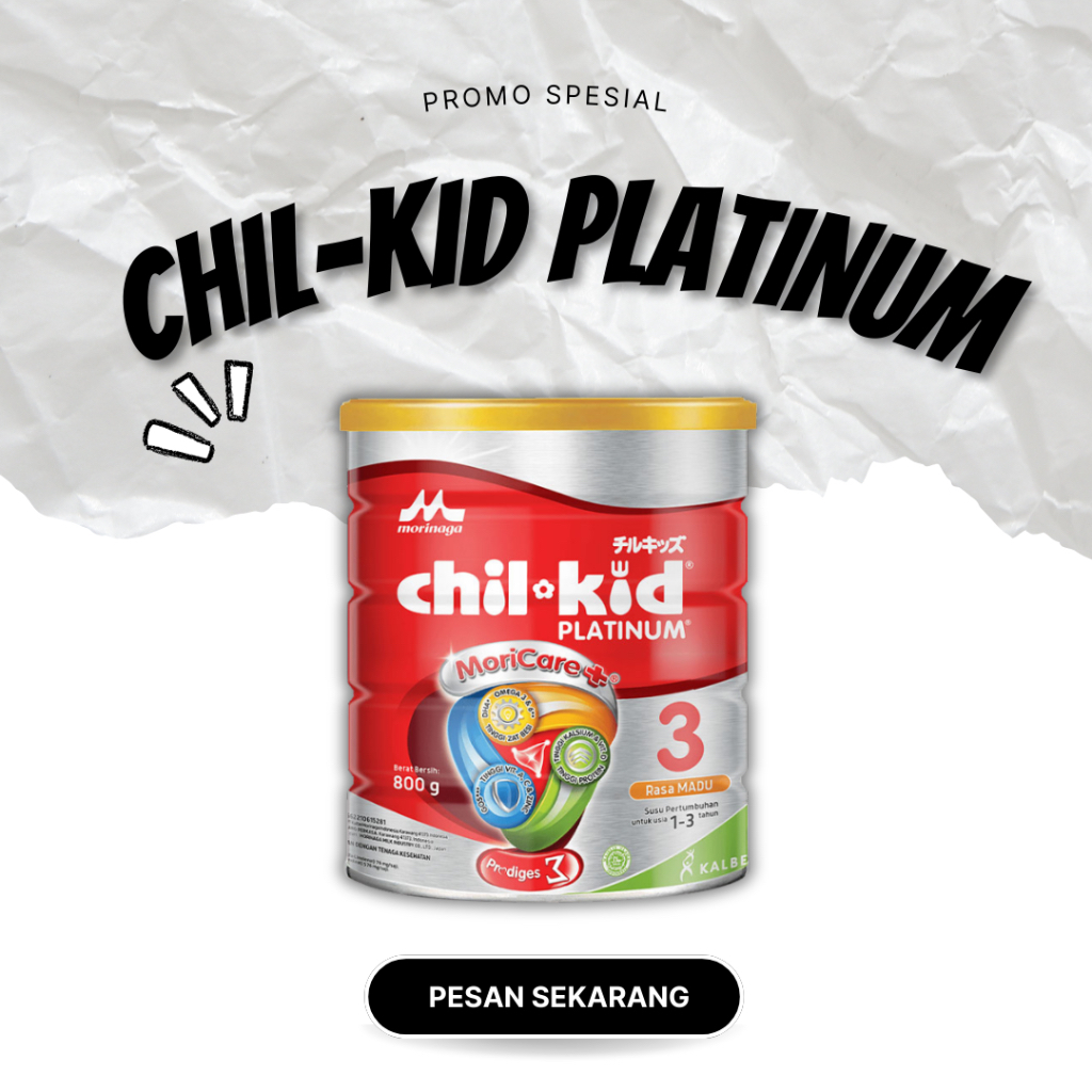 Jual Morinaga Chil Kid Platinum 800g Susu Formula Pertumbuhan Anak Usia ...