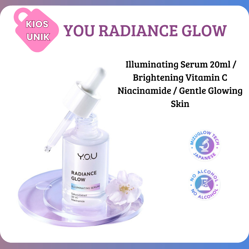 Jual You Radiance Glow Illuminating Serum 20ml | Brightening Vitamin C ...