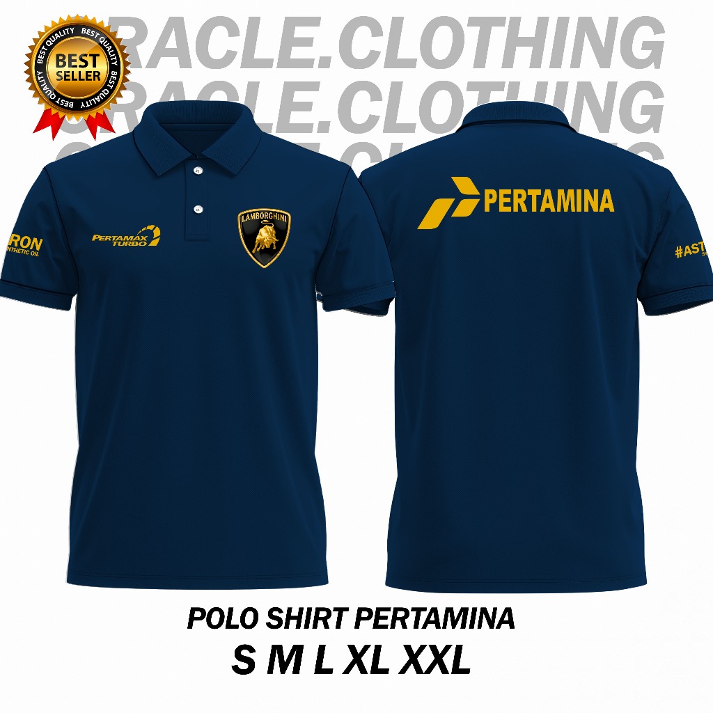 Jual KAOS POLO PERTAMINA TURBO TERBARU / SHIRT POLO LENGAN PENDEK ...