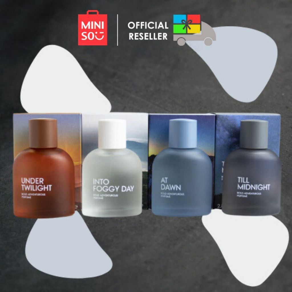 Jual MINISO Parfum Pria Series Bold Adventurous 85ml EDP | Shopee Indonesia