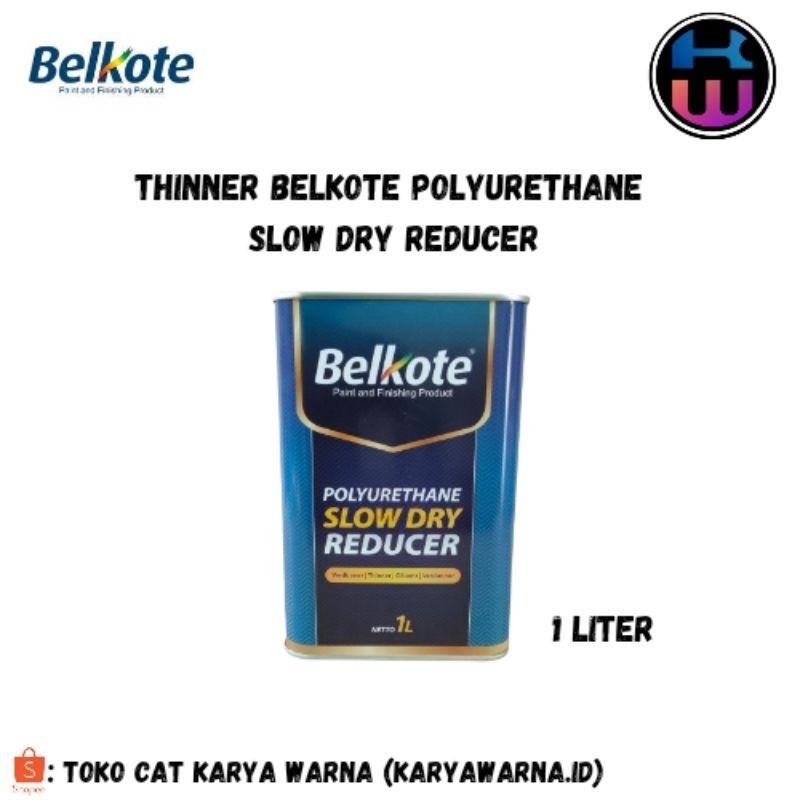 Jual Thinner PU Belkote Polyurethane Slow Dry Reducer 1 Liter | Shopee ...