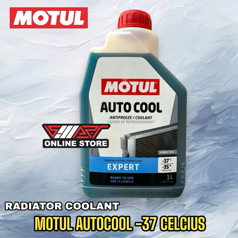 Jual AIR RADIATOR COOLANT MOTUL AUTOCOOL -37 CELCIUS 1 LITER | Shopee ...