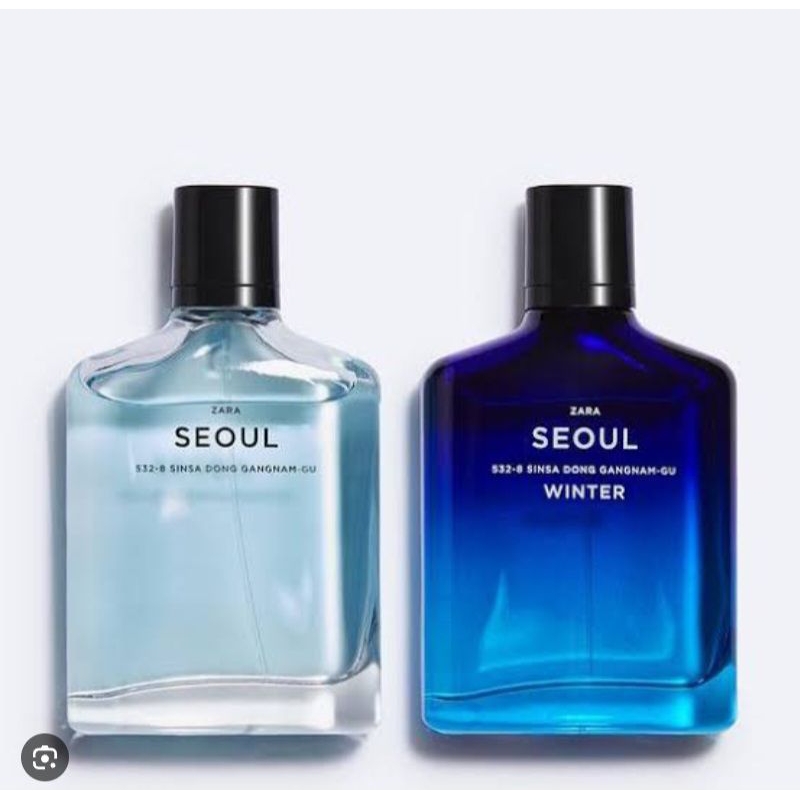 Jual parfum zara seoul dan zara seoul winter for 100ml isi dua botol ...