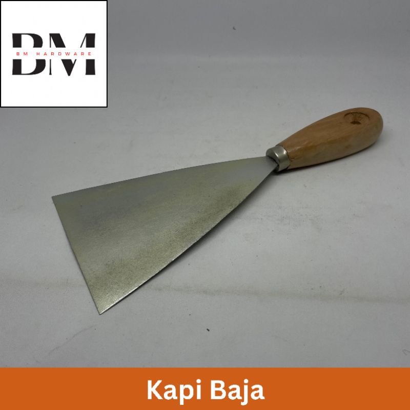 Jual Kapi (Scraper) Baja 4" (Kayu) | Shopee Indonesia