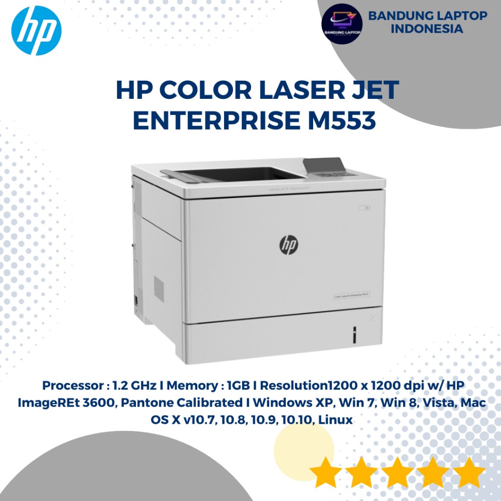 Jual Printer Hp color laser jet enterprise M553 | Shopee Indonesia