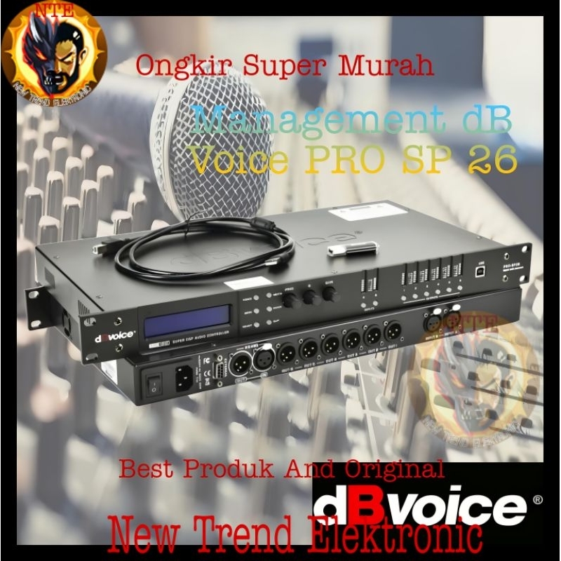 Jual Management dB Voice PRO SP 26 Original DLMS dBvoice PRO SP26 ...