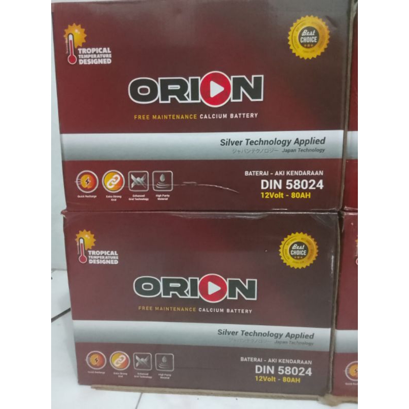 Jual Aki Orion LN3 Mobil Innova Reborn Fortuner Diesel BMW Mercedes Benz Mercy Ford Land Rover ...