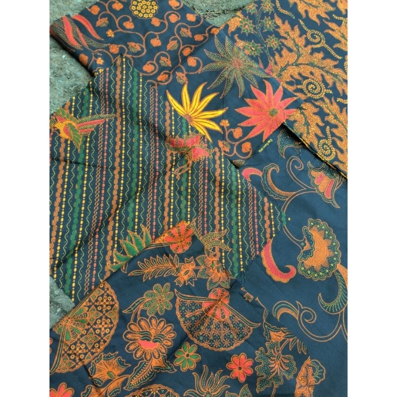Jual KAIN PERCA BATIK SOGAN HITAM UNTUK KERAJINAN TANGAN PRAKARYA ...