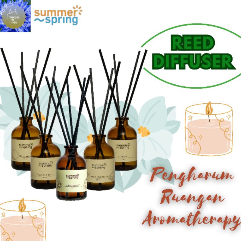 Jual Pengharum Ruangan Reed Diffuser Aromatherapy Summer Spring 40 ml ...