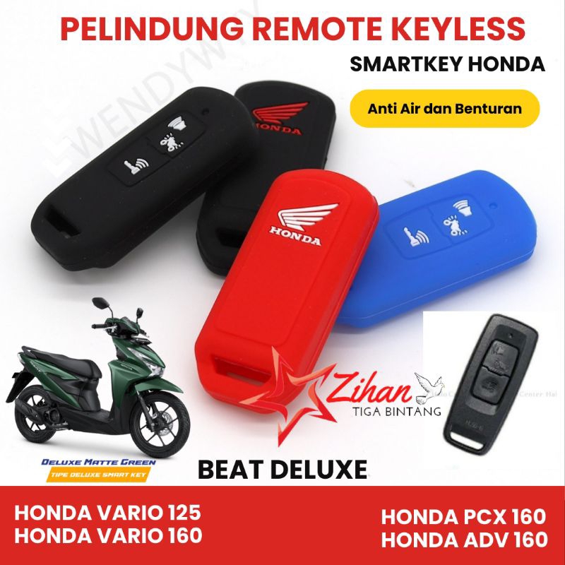 Jual Pelindung Remote Smart Key Honda Beat Deluxe Anti Air dan Benturan ...