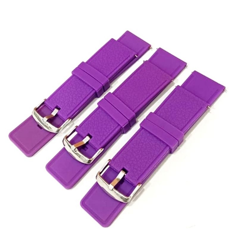 Jual strap silikon warna ungu size 24, 26mm | Shopee Indonesia