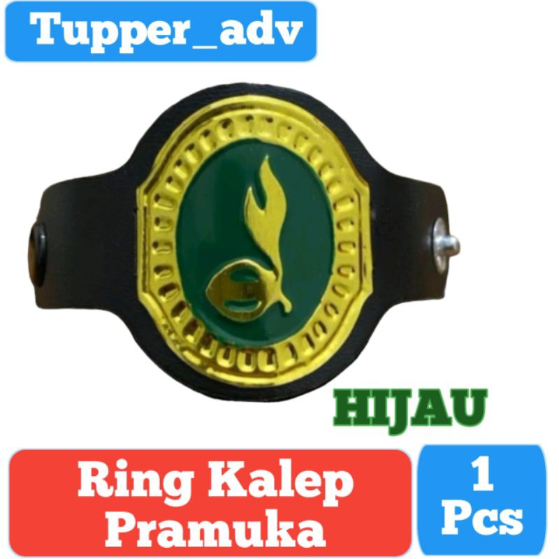 Jual Ring Kalep Cat Hasduk Pramuka Hijau Siaga / Kolong Syal Pramuka ...