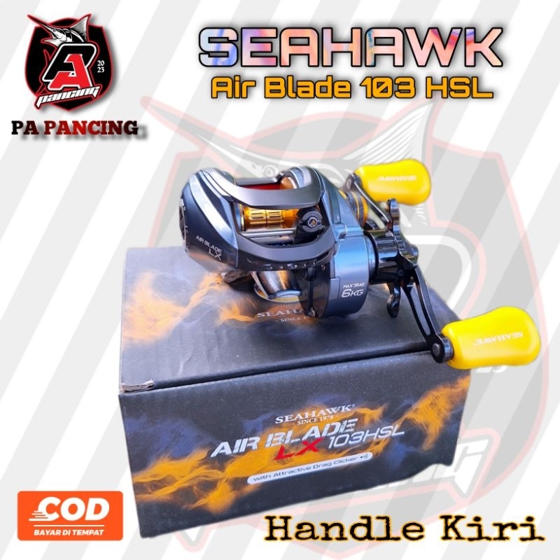 Jual REEL BC SEAHAWK AIR BLADE 103HSL | Shopee Indonesia