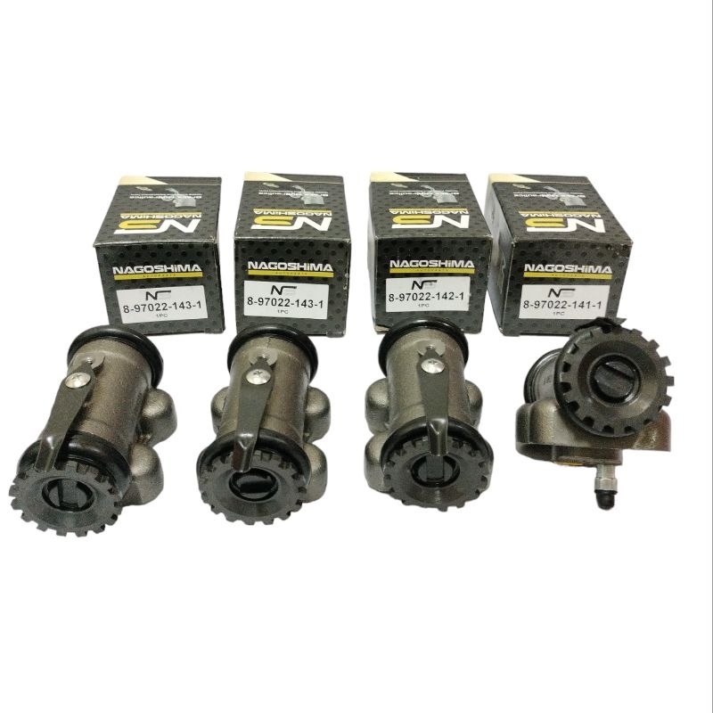 Jual Wheel cylinder belakang set isuzu nkr66 nkr71 nmr71 bak blok ...