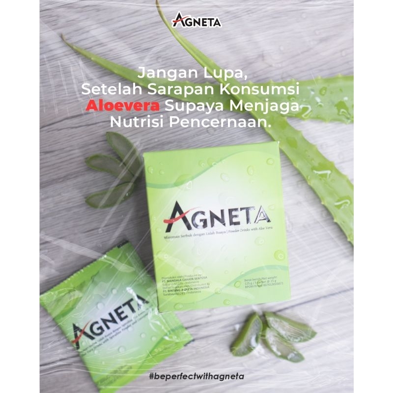 Jual Paket 6 Box Agneta Aloevera isi 30 Sachet | Shopee Indonesia