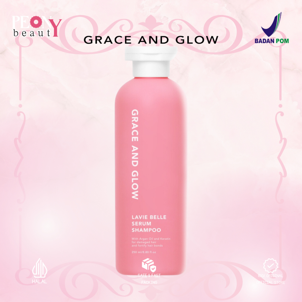 Jual Grace and Glow Lavie Belle Hair Serum Shampoo 250ml - Shampo Serum ...