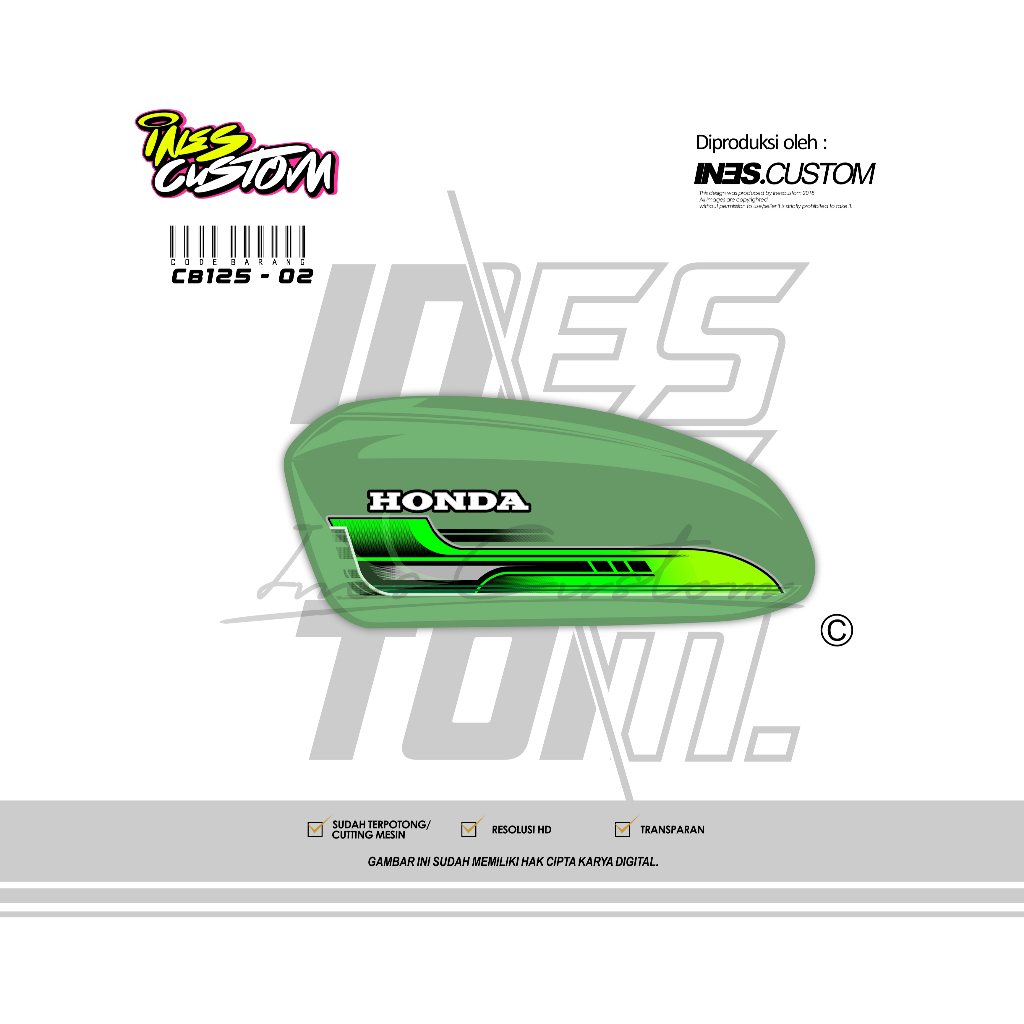 Jual Striping cb daily use striping cb transparan | Shopee Indonesia