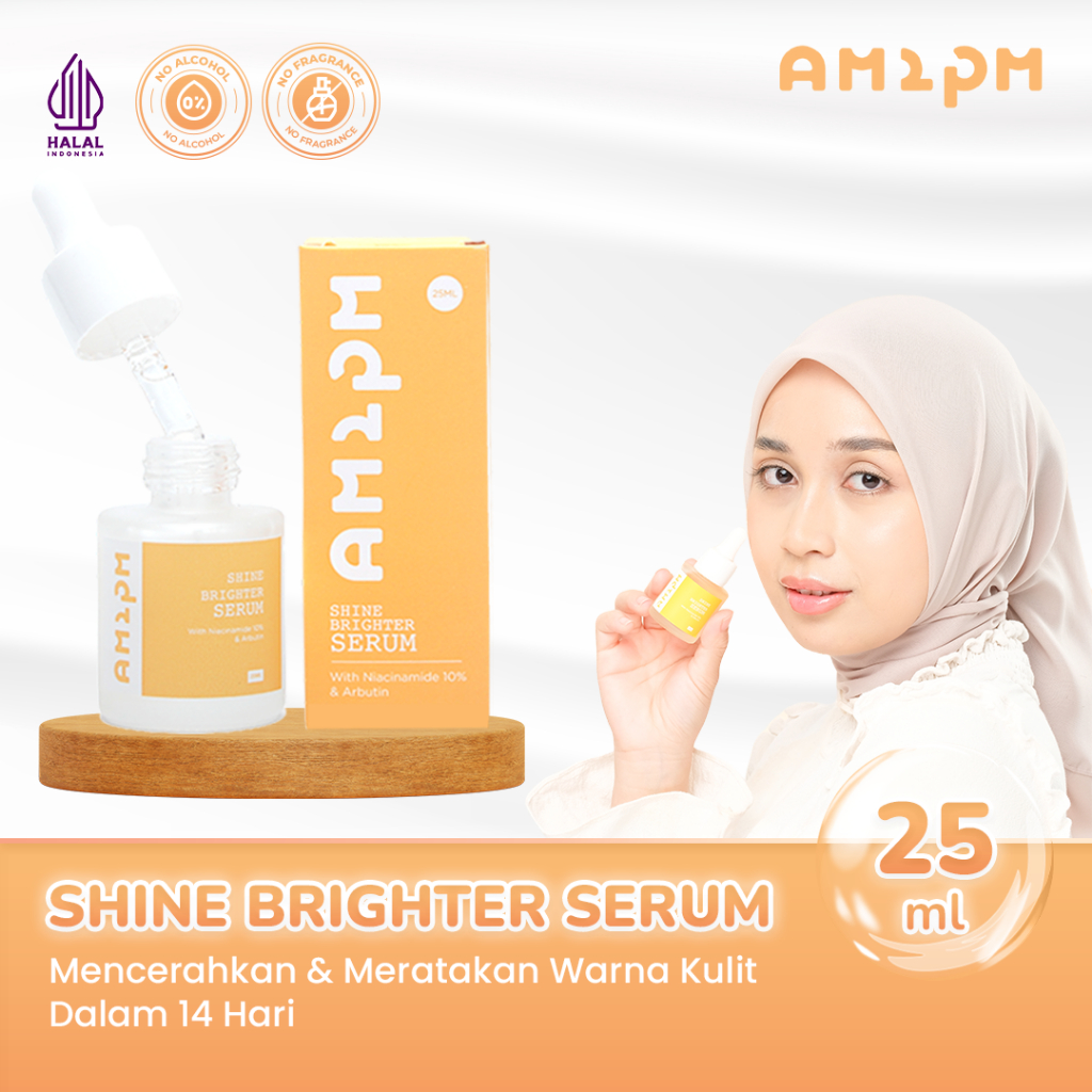 Jual AM2PM Brightening Serum 25ml 10% Niacinamide | Shopee Indonesia