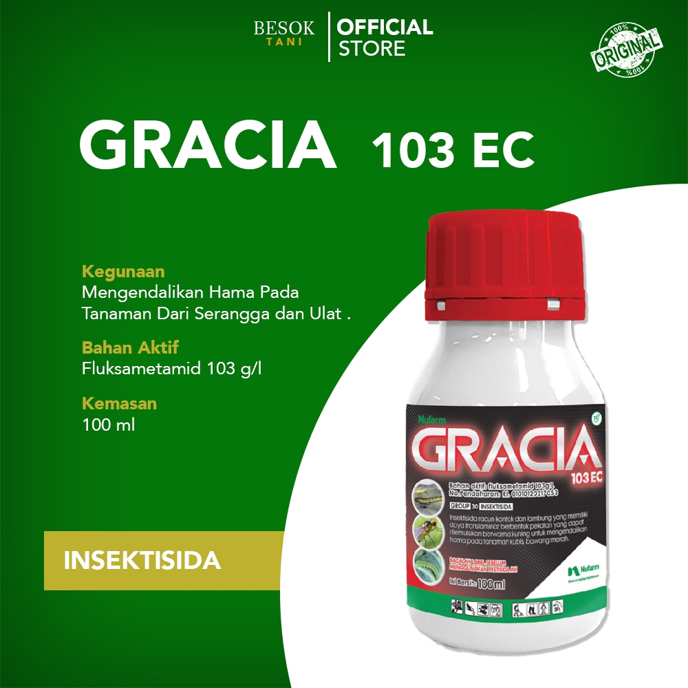Jual GRACIA 103 EC | Insektisida | 100 ML | Pengendali Hama Tanaman | Shopee Indonesia