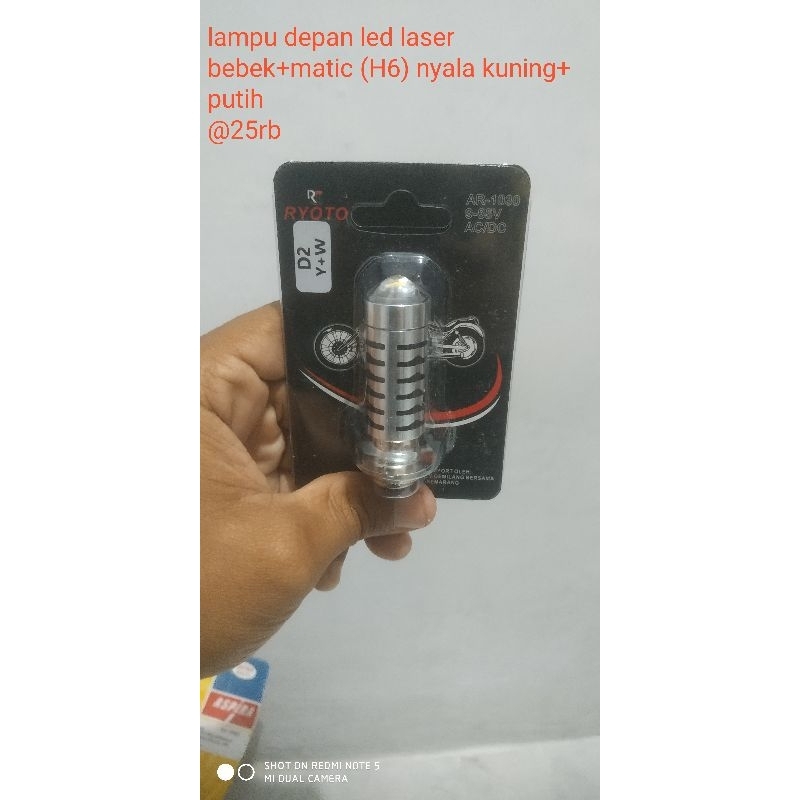 Jual Lampu LED laser motor AC-DC pnp Bebek dan matic | Shopee Indonesia