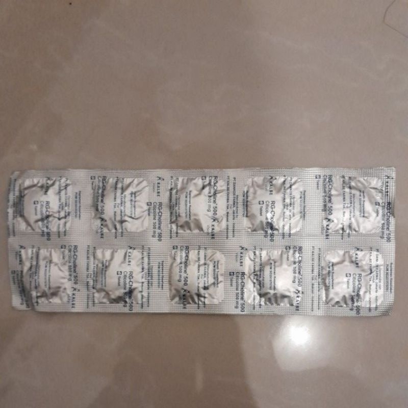 Jual Tablet RG Choline 500mg | Shopee Indonesia