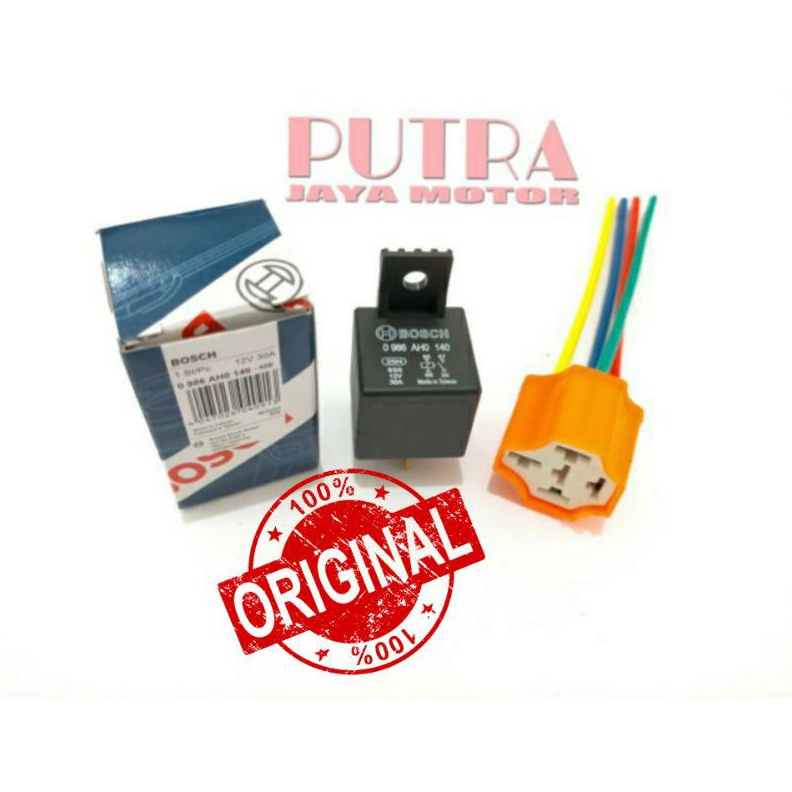 Jual KODE R17A RELAY BOSCH ORIGINAL KAKI 4 12V SOKET RELAY KERAMIK KAKI 4 | Shopee Indonesia