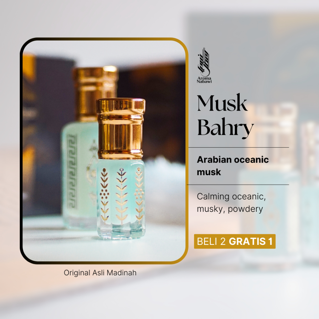 Jual Parfum MUSK BAHRY, Parfum kasturi original, parfum ARAB OCEANIC ...