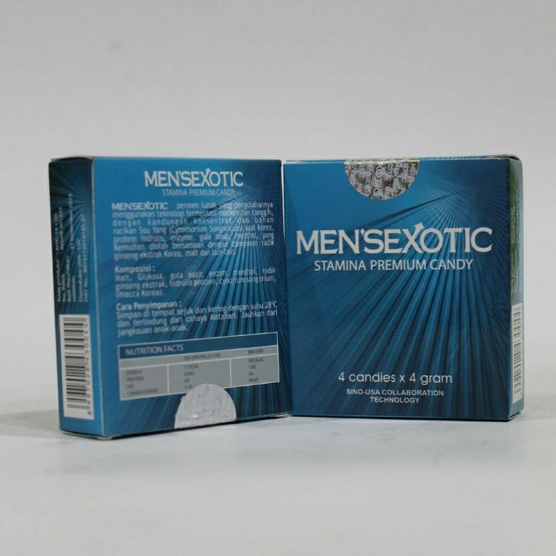Jual Permen Asli Mense Xotic-Menxotic Candy 1 Kotak 4pcs | Shopee Indonesia