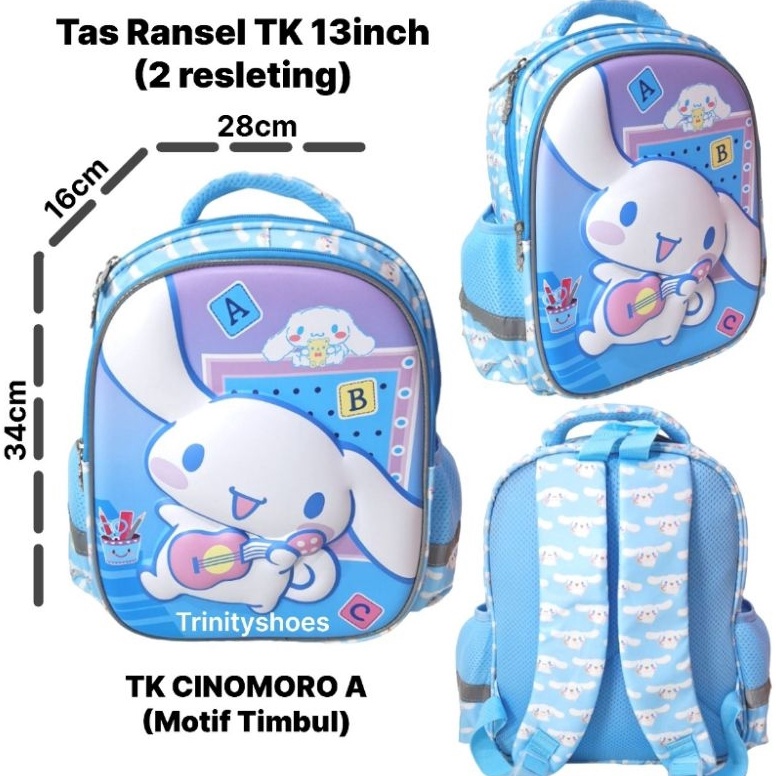 Jual KODE A94N TAS RANSEL SANRIO KUROMI MELODY CINOMORO ANAK PEREMPUAN PAUD TK SD TAS SEKOLAH ...